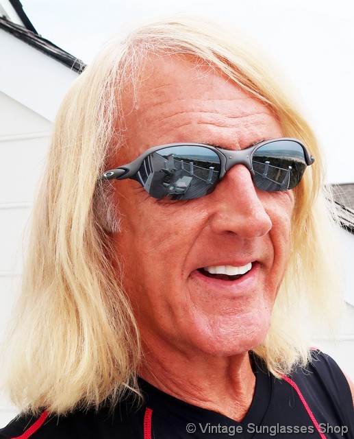 Oakley Romeo 2 X Metal Black Iridium Polarized Sunglasses