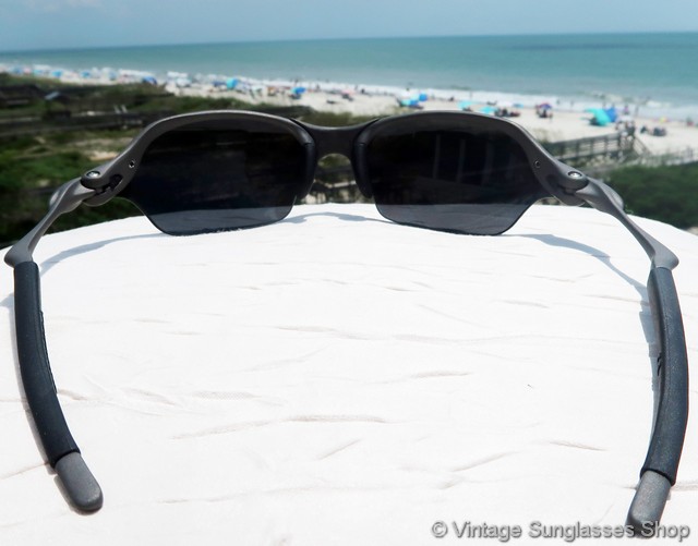 Oakley Romeo 2 X Metal Black Iridium Polarized Sunglasses