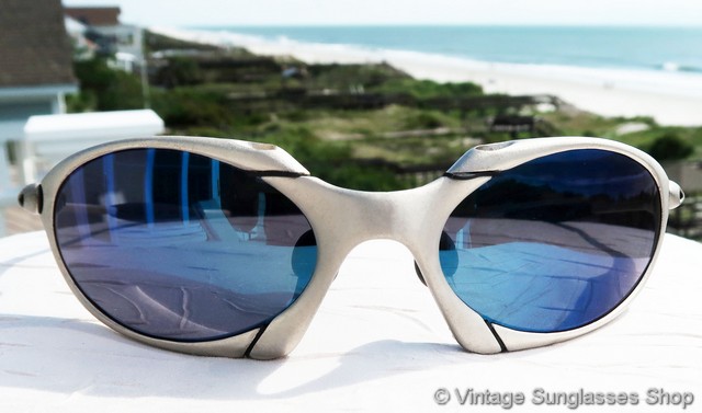 Oakley Romeo Plasma Ice Iridium Sunglasses