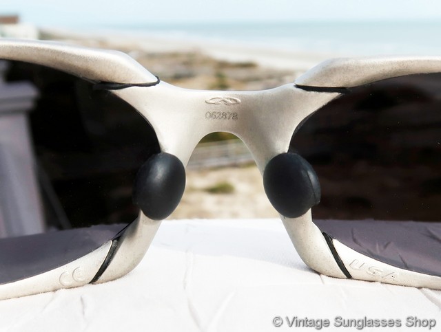 Oakley Romeo Plasma Ice Iridium Sunglasses