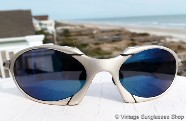 Oakley Romeo Plasma Ice Iridium Sunglasses