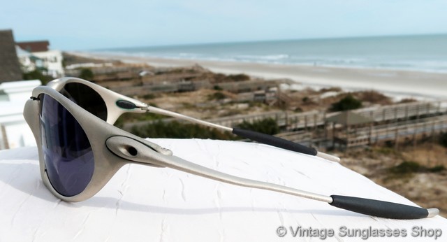 Oakley Romeo Plasma Ice Iridium Sunglasses