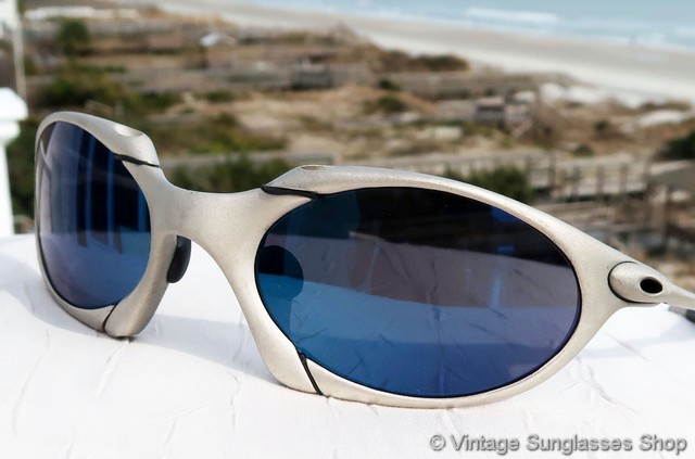 Oakley Romeo Plasma Ice Iridium Sunglasses