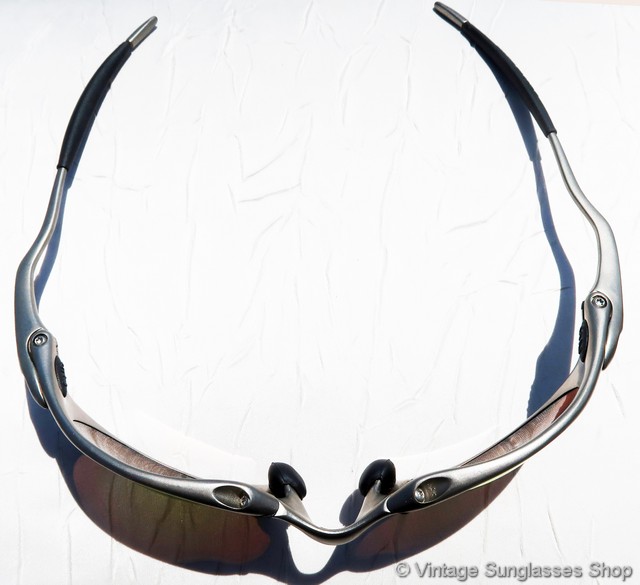 Oakley Romeo X Metal Fire Iridium Sunglasses