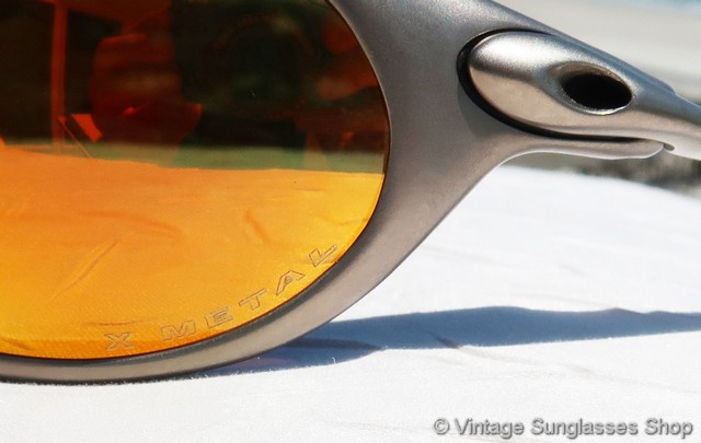 Oakley Romeo X Metal Fire Iridium Sunglasses