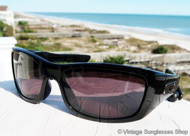 Oakley Split Thump MP3 Polished Black Sunglasses