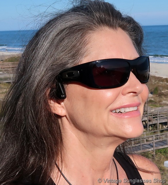 Oakley Split Thump MP3 Polished Black Sunglasses