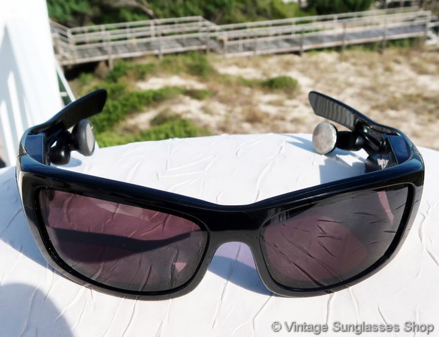 Oakley Split Thump MP3 Polished Black Sunglasses