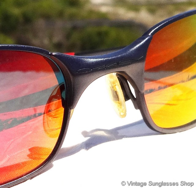 Oakley Square Wire Ducati Ruby Iridium Sunglasses
