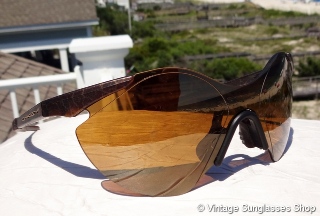 Oakley Sub Zero 0.6 Planet X Gold Iridium Sunglasses