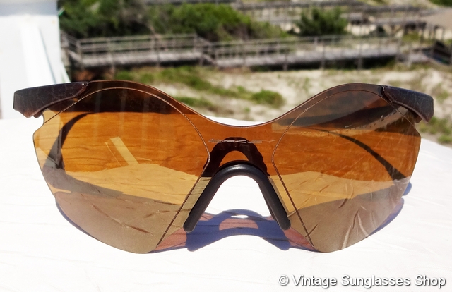 Oakley Sub Zero 0.6 Planet X Gold Iridium Sunglasses