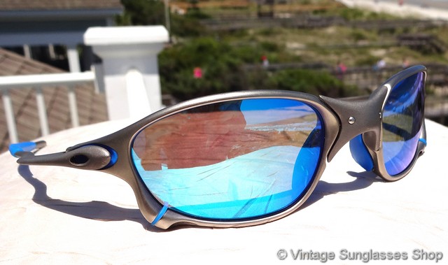 Oakley Juliet TiO2 Ice Iridium Sunglasses