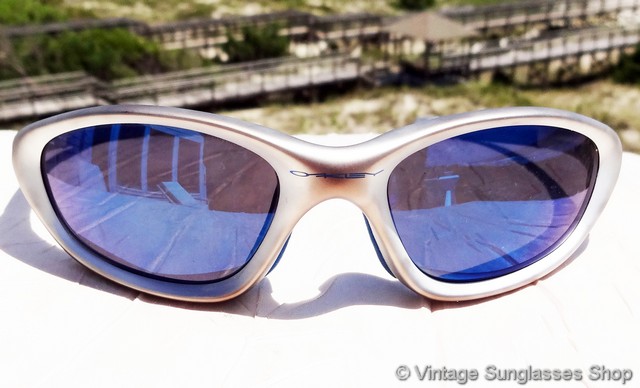 Oakley XX Twenty Silver Ice Iridium Sunglasses