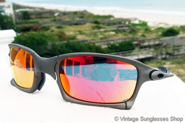 Oakley X-Squared X Metal Ruby Iridium Sunglasses