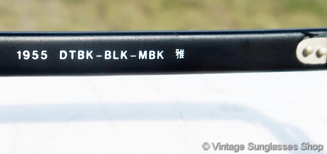 Oliver Peoples 1955 DTBK Yellow Tortoise Clip On Sunglasses