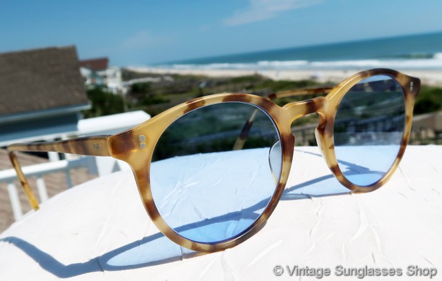 Oliver Peoples O'Malley Yellow Tortoise Shell Sunglasses