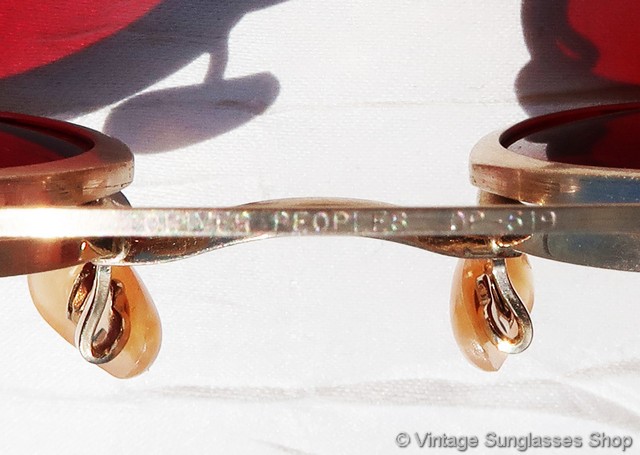 Oliver Peoples OP-520 Sunglasses and OP-519 Red Lens Clip Ons