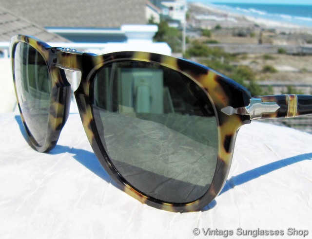 Persol 714 793 Havana Folding Sunglasses