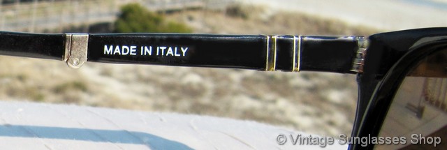 Persol Ratti 812 Black Folding Sunglasses