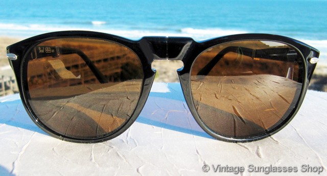 Persol Ratti 812 Black Folding Sunglasses