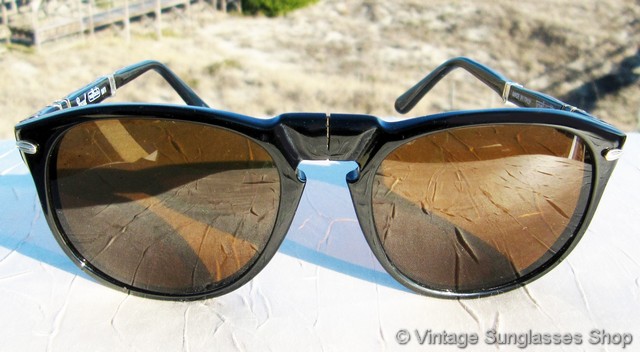 Persol Ratti 812 Black Folding Sunglasses