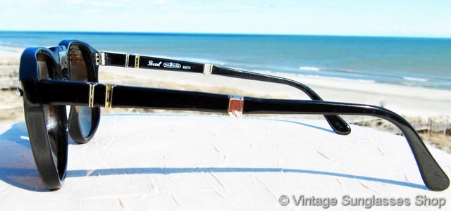 Persol Ratti 812 Black Folding Sunglasses