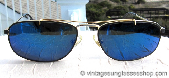Persol EM 633 Blue Mirror Sunglasses