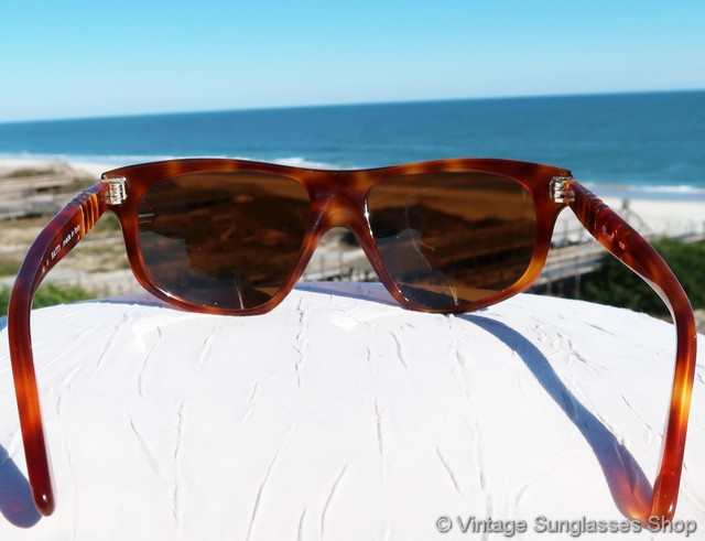 Persol Ratti 828 41 Orange Tortoise Shell Sunglasses