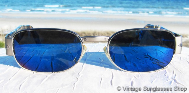 Persol Samba Blue Mirror Sunglasses