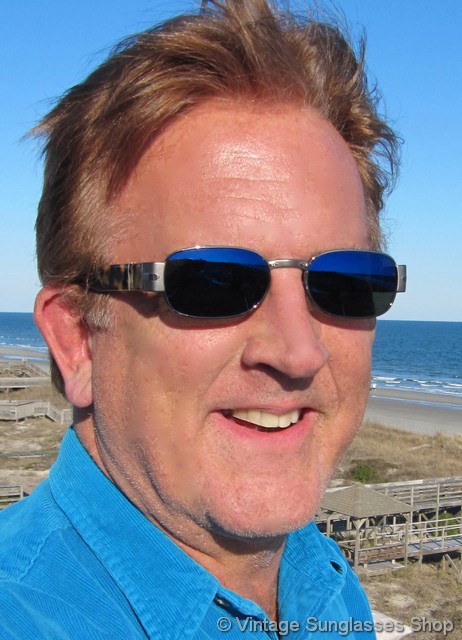 Persol Samba Blue Mirror Sunglasses