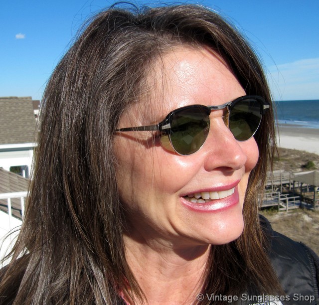 Ray-Ban 12K GF Clubmaster Rounds Sunglasses