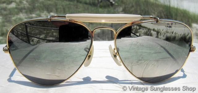Ray-Ban 12k GF Deep Freeze Double Gradient Mirror Sunglasses