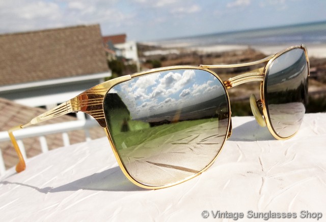 Ray-Ban 12k GF Double Gradient Mirror Signet Sunglasses