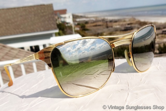 Ray-Ban 12k GF Double Gradient Mirror Signet Sunglasses