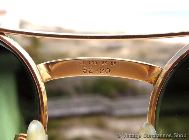 Ray-Ban 12k GF Double Gradient Mirror Signet Sunglasses