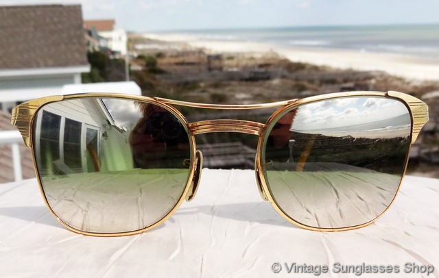 Ray-Ban 12k GF Double Gradient Mirror Signet Sunglasses