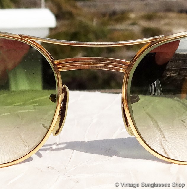 Ray-Ban 12k GF Double Gradient Mirror Signet Sunglasses