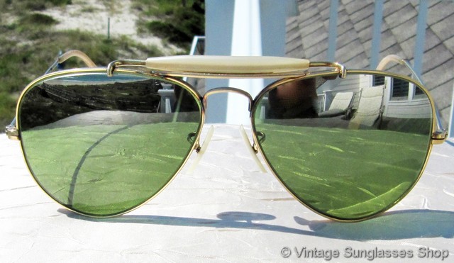 Ray-Ban 12k GF Top Gradient Mirror General Aviator Sunglasses