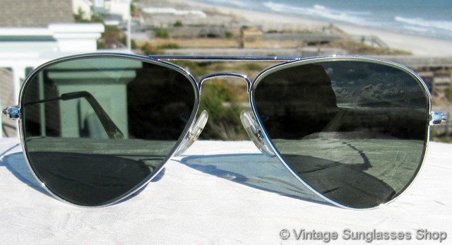 Ray-Ban 52mm Silver Aviator Sunglasses