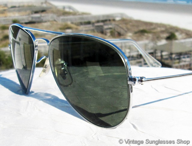 Ray-Ban 52mm Silver Aviator Sunglasses