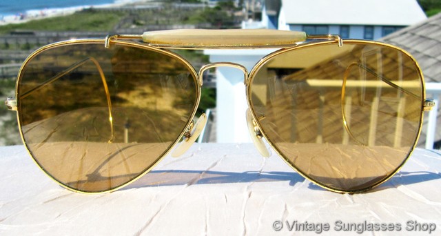Ray-ban 58mm Ambermatic Outdoorsman Shooter Sunglasses