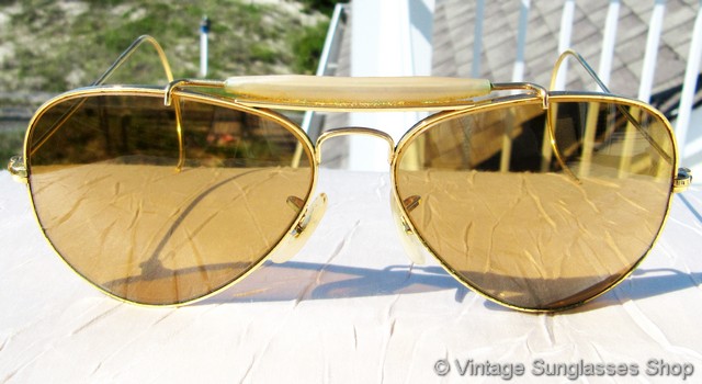 Ray-ban 58mm Ambermatic Outdoorsman Shooter Sunglasses