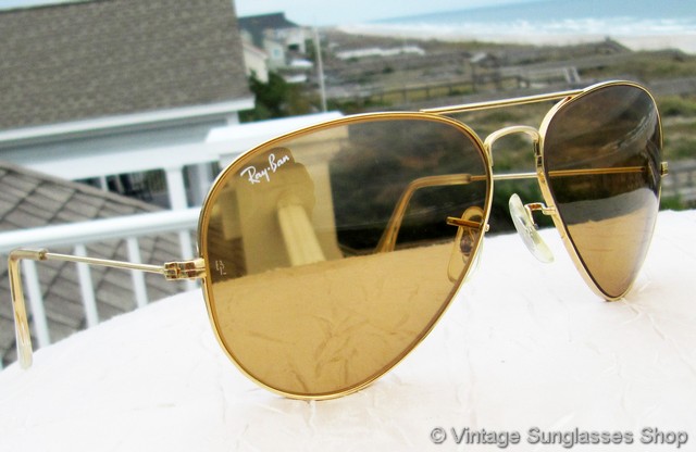 Ray-Ban Ambermatic 58mm Aviator Sunglasses