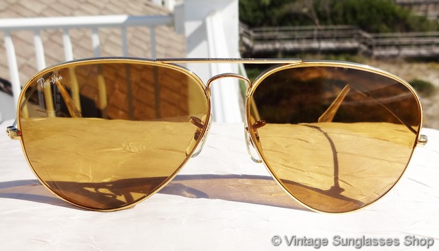 Ray-Ban 62mm Ambermatic Aviator Sunglasses