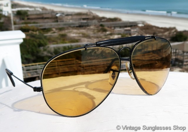 Ray-Ban Ambermatic Outdoorsman Black Chrome Sunglasses