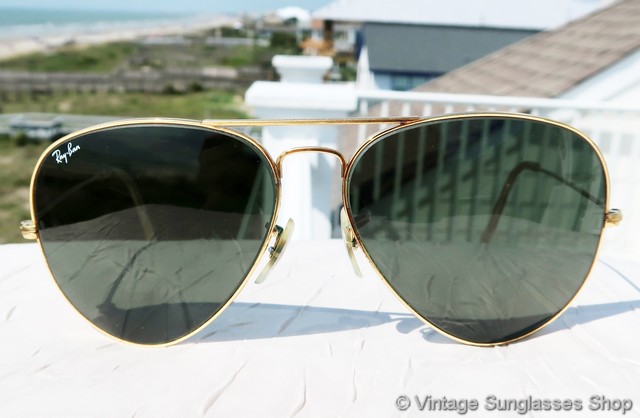 Ray-Ban 62mm Aviator and Deep Groove Aviator Sunglasses