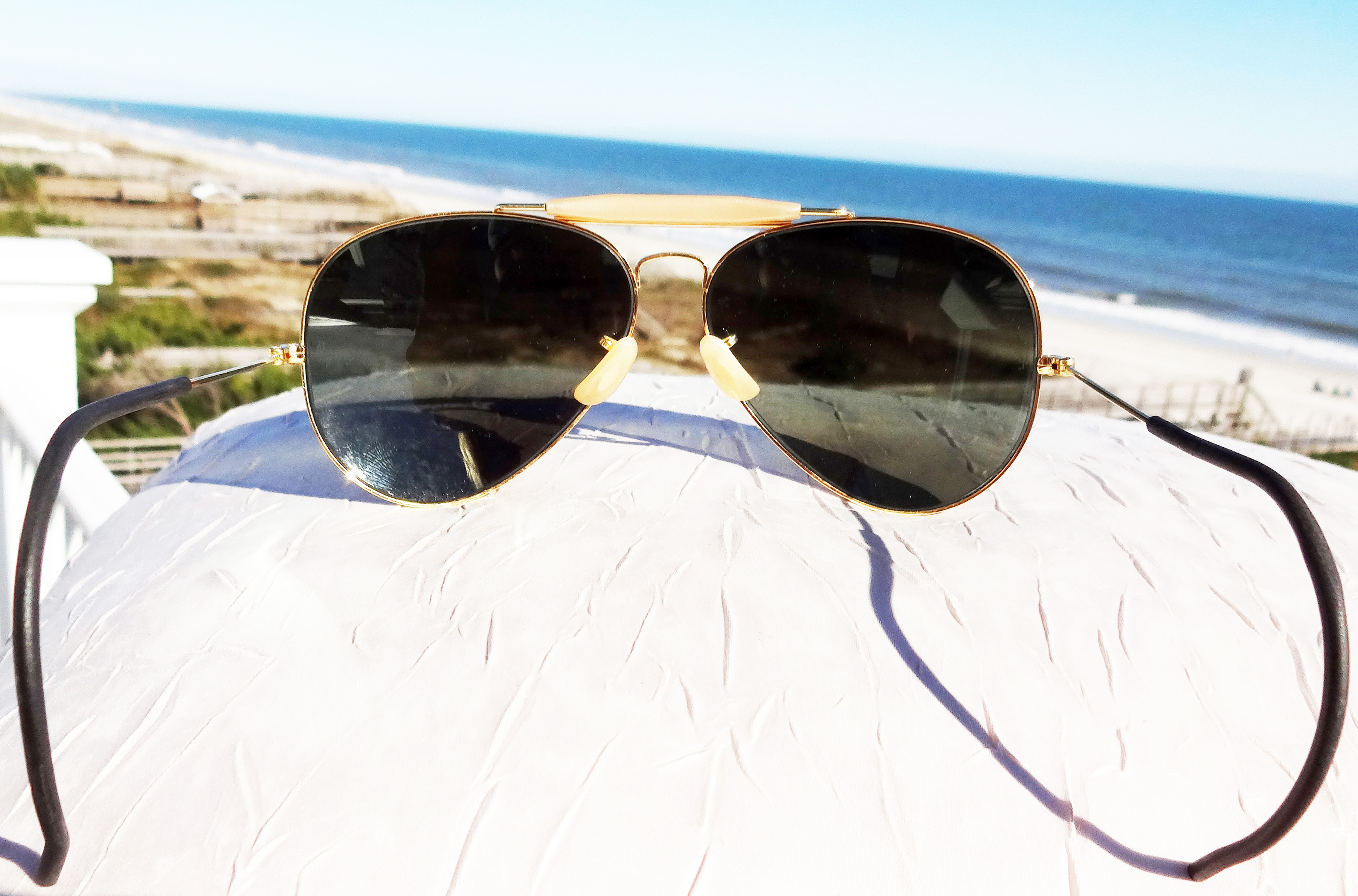 Ray-Ban Outdoorsman 62mm B-15 Gradient Mirror Shooter Sunglasses