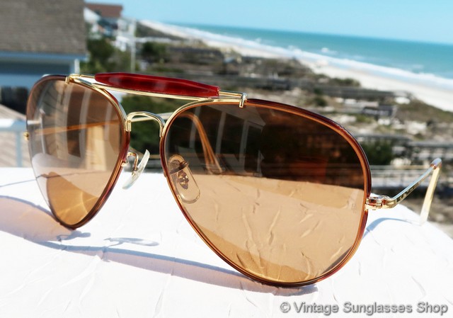 Ray-Ban Tortuga General Ambermatic Sunglasses