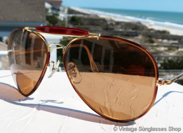 Ray-Ban Tortuga General Ambermatic Sunglasses