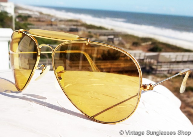 Ray-Ban 58mm Ambermatic Outdoorsman Sunglasses